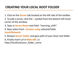 Dreamweaver cs6 | PPTX