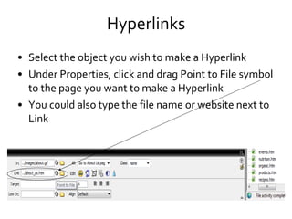 Dreamweaver Notes | PPT