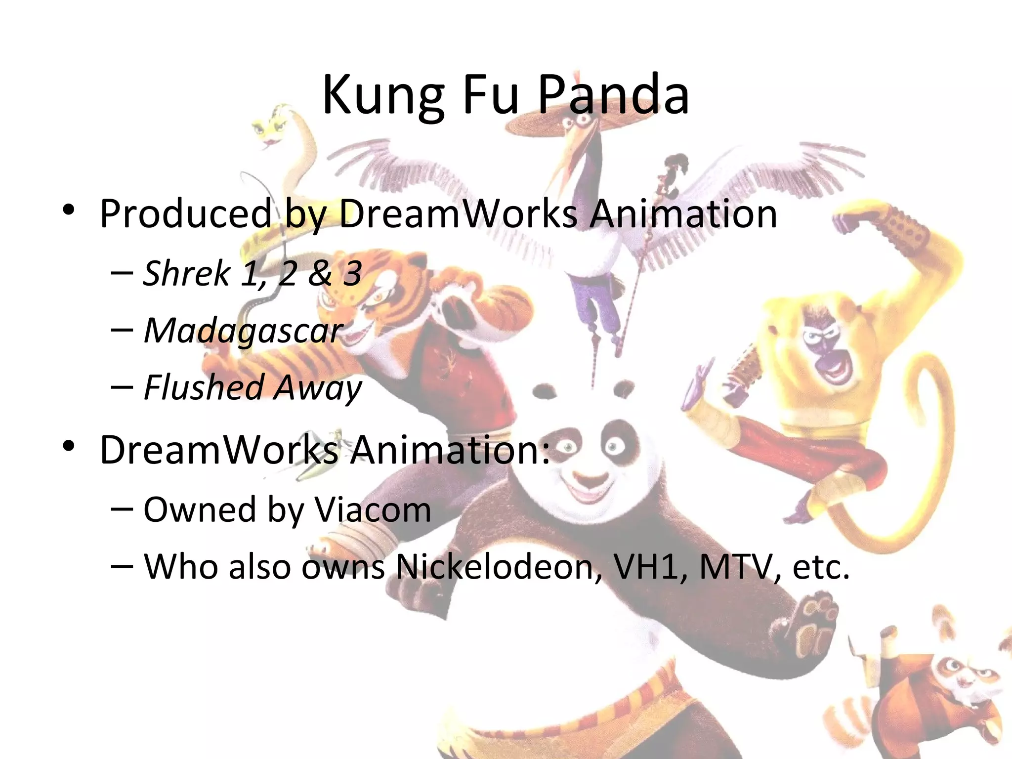 Dreamworks Animation. | PPT