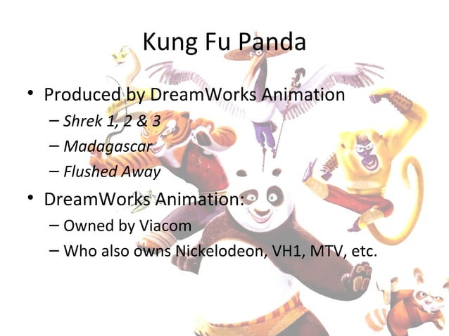 Dreamworks Animation. | PPT