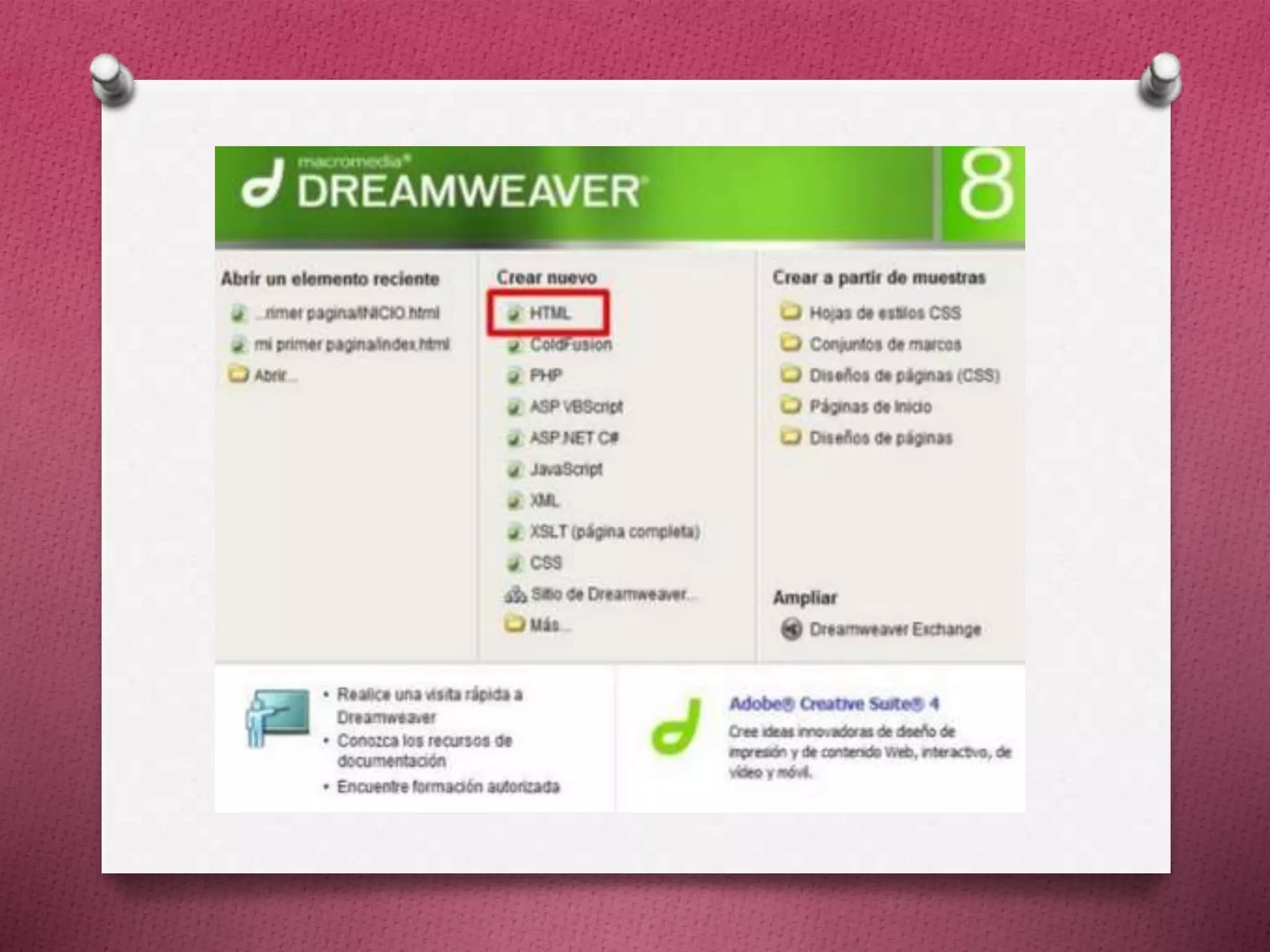 Dreanweaver TUTORIAL | PPTX