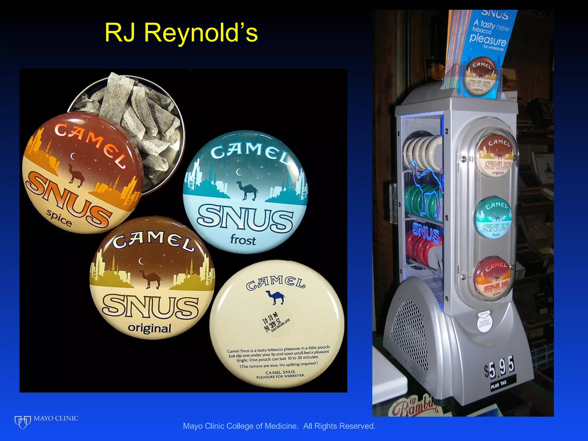 Dr. Ebbert Spit Tobacco Presentation | PPT