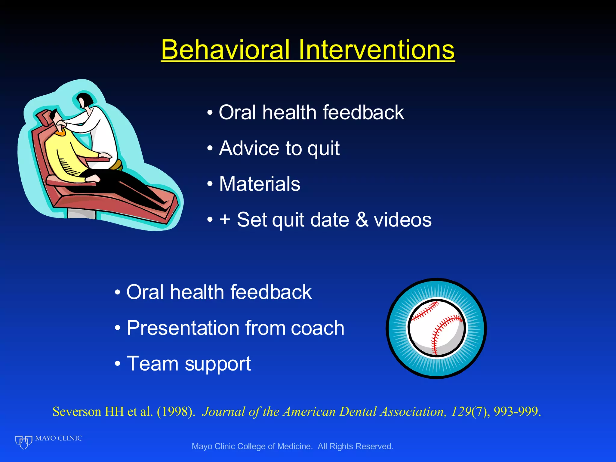 Dr. Ebbert Spit Tobacco Presentation | PPT