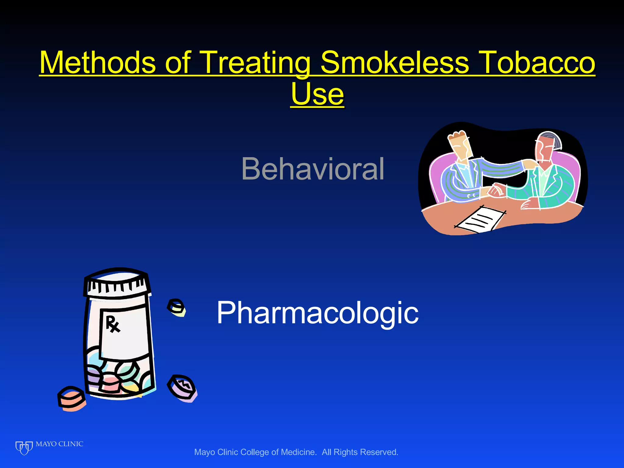 Dr. Ebbert Spit Tobacco Presentation | PPT