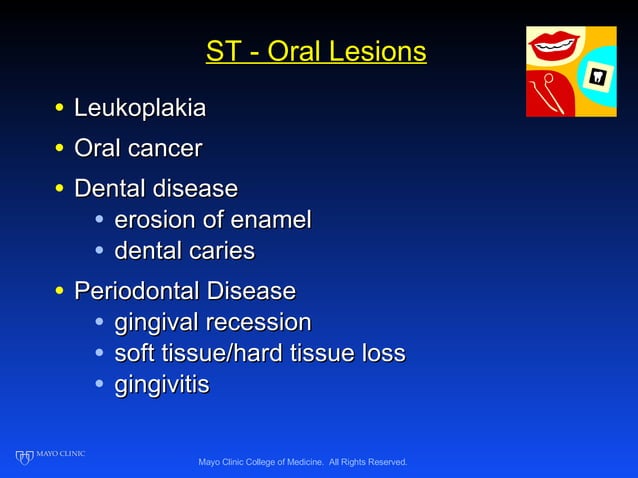 Dr. Ebbert Spit Tobacco Presentation | PPT | Illegal Drugs, Tobacco ...