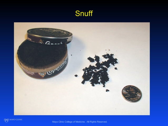 Dr. Ebbert Spit Tobacco Presentation | PPT | Illegal Drugs, Tobacco ...