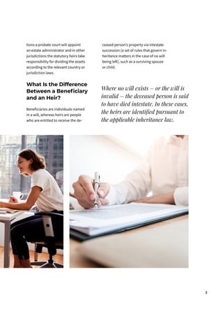 Inheritance Planning: The Probate Process | PDF