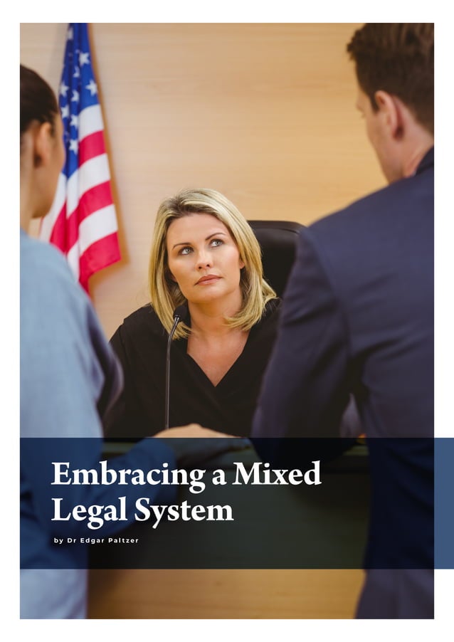 Embracing a Mixed Legal System - Edgar Paltzer | PDF | Law