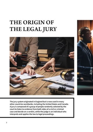 The Origin of the Legal Jury - Edgar Paltzer | PDF
