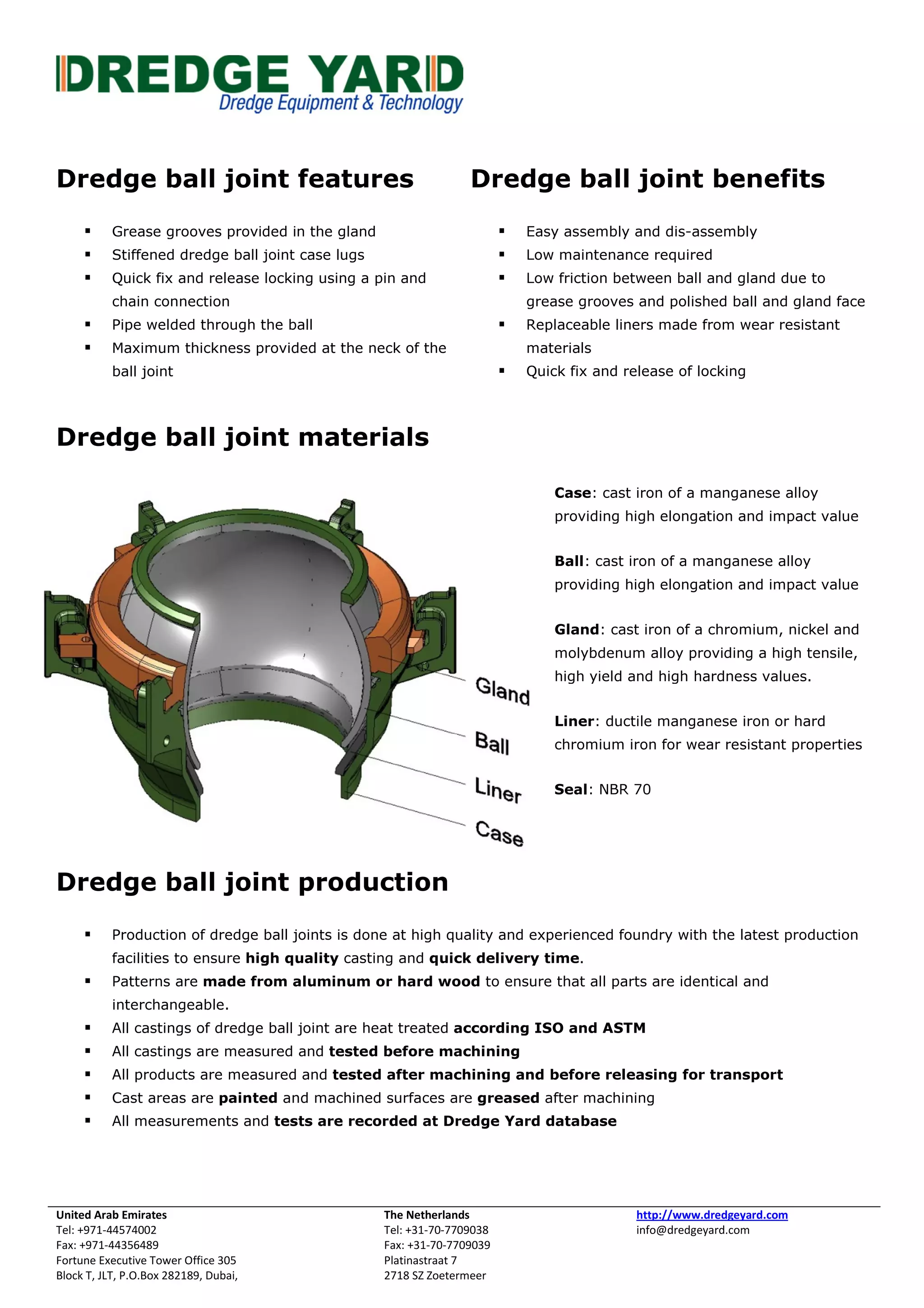 Dredge ball-joint-brochure | PDF