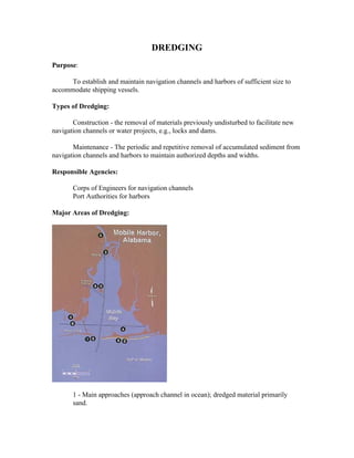 Dredging facts | PDF