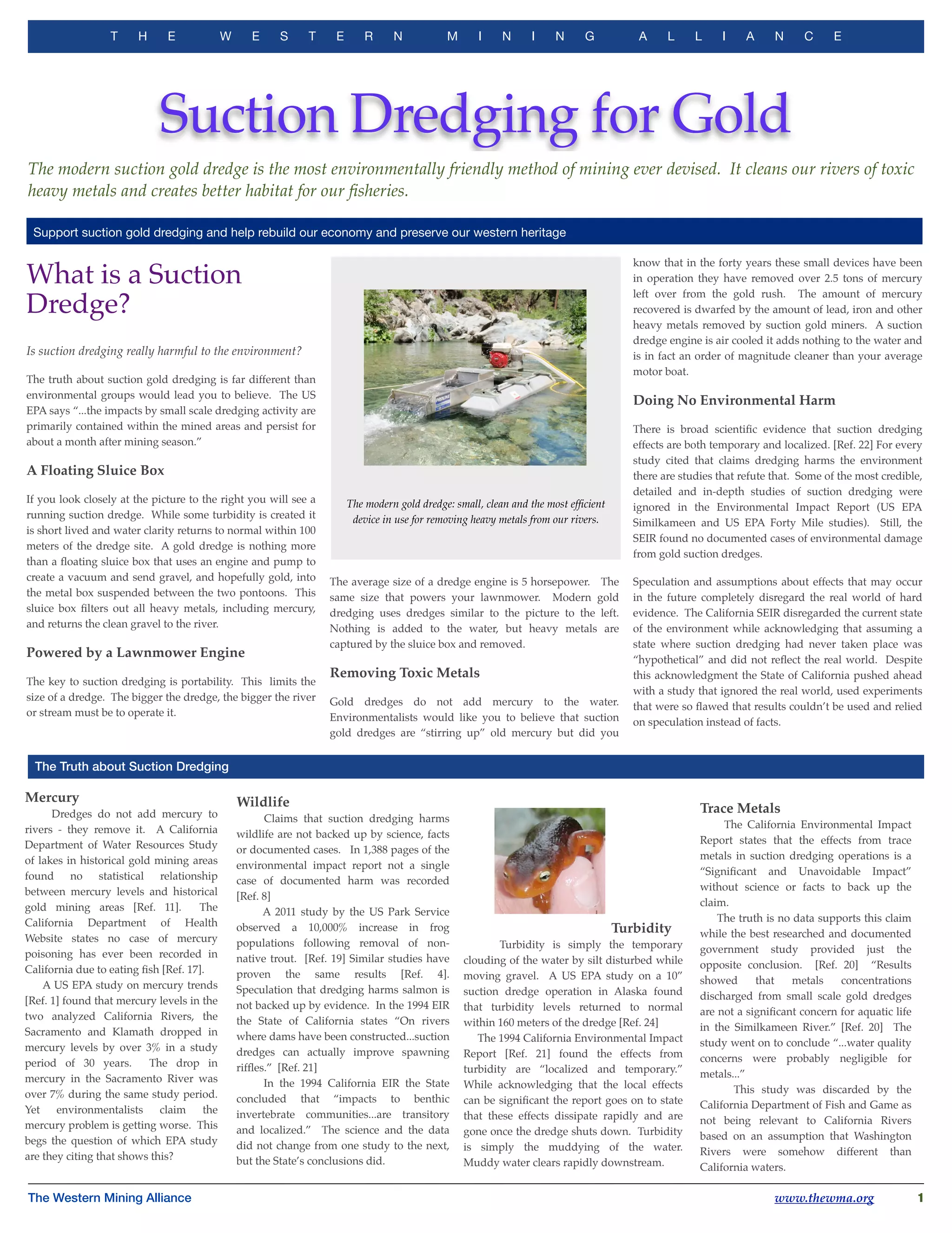 Dredging fact sheet dec 2012 | PDF