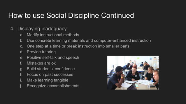 Dreikurs and albert | PPTX | Educational Assessment | Education