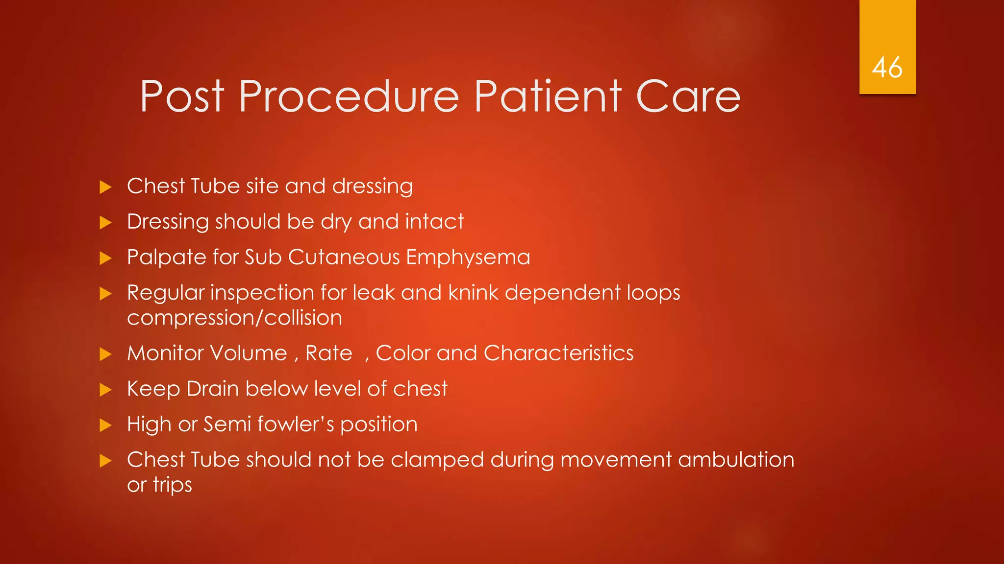 Tube Thoracostomy DR ELLAHI BAKHSH | PPTX