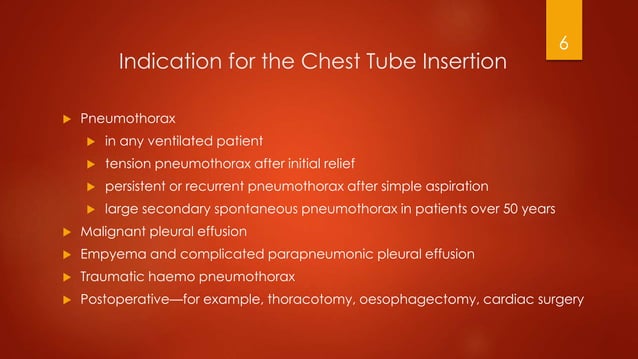 Tube Thoracostomy DR ELLAHI BAKHSH | PPTX | Lung and Respiratory Health ...
