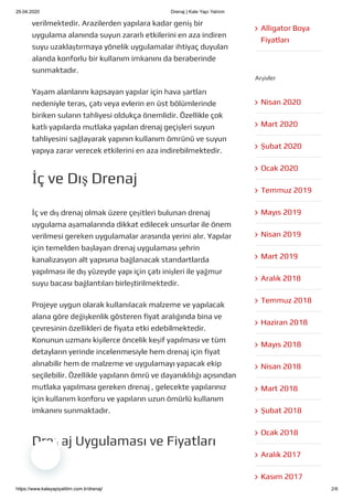 Drenaj | PDF