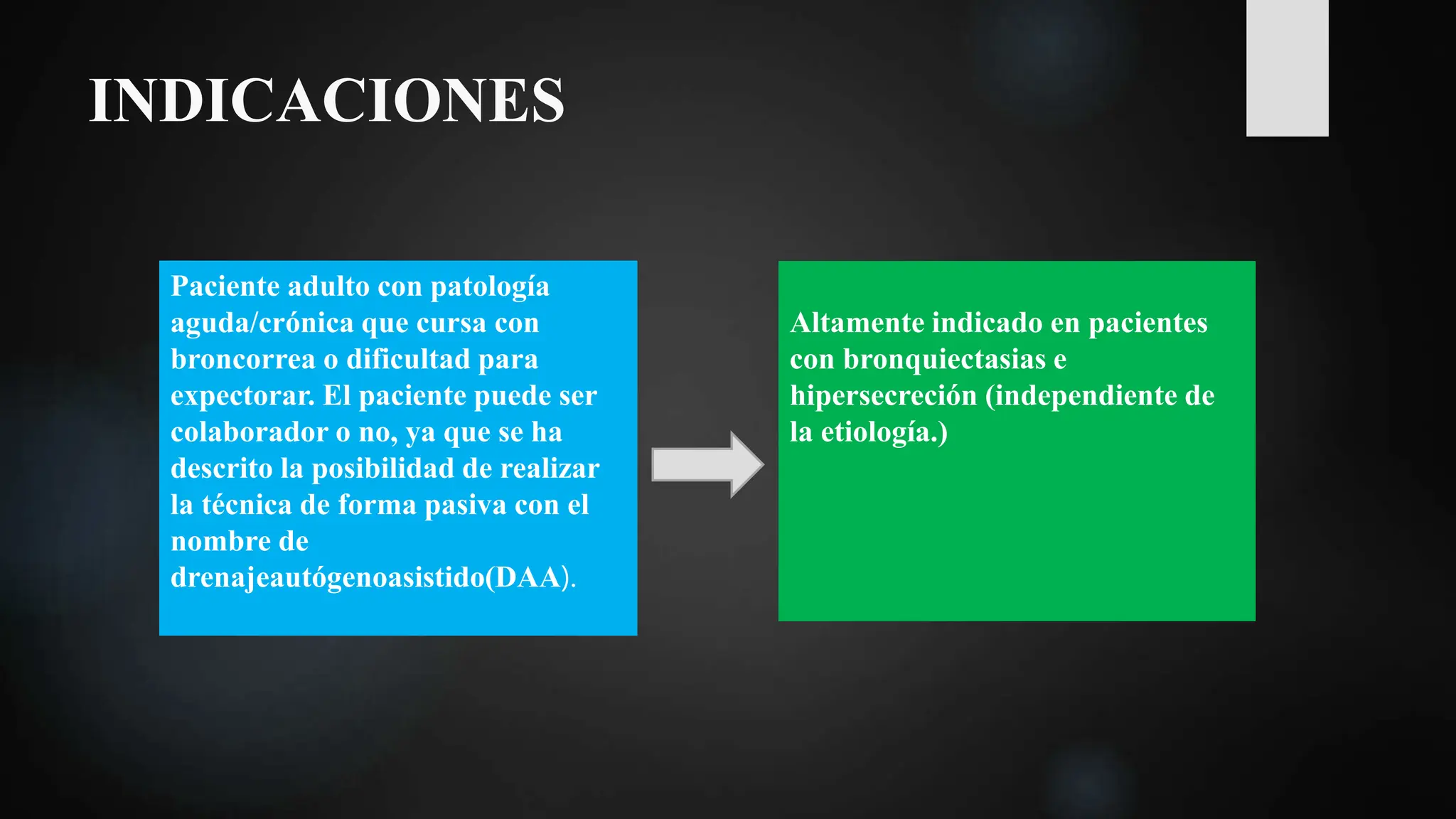 DRENAJE Autógeno fisioterapia tercer año | PPT