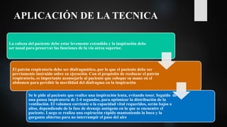 DRENAJE Autógeno fisioterapia tercer año | PPTX