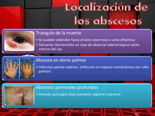 Drenaje de abscesos | PPTX