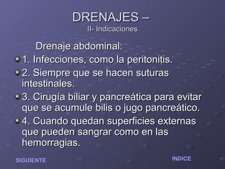 Drenajes | PPT