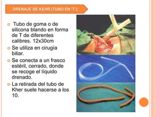 Drenajes Cirugía | PPTX
