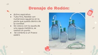 Tipos de drenajes (generalidades de ellos) | PPTX | First Aid | Injuries