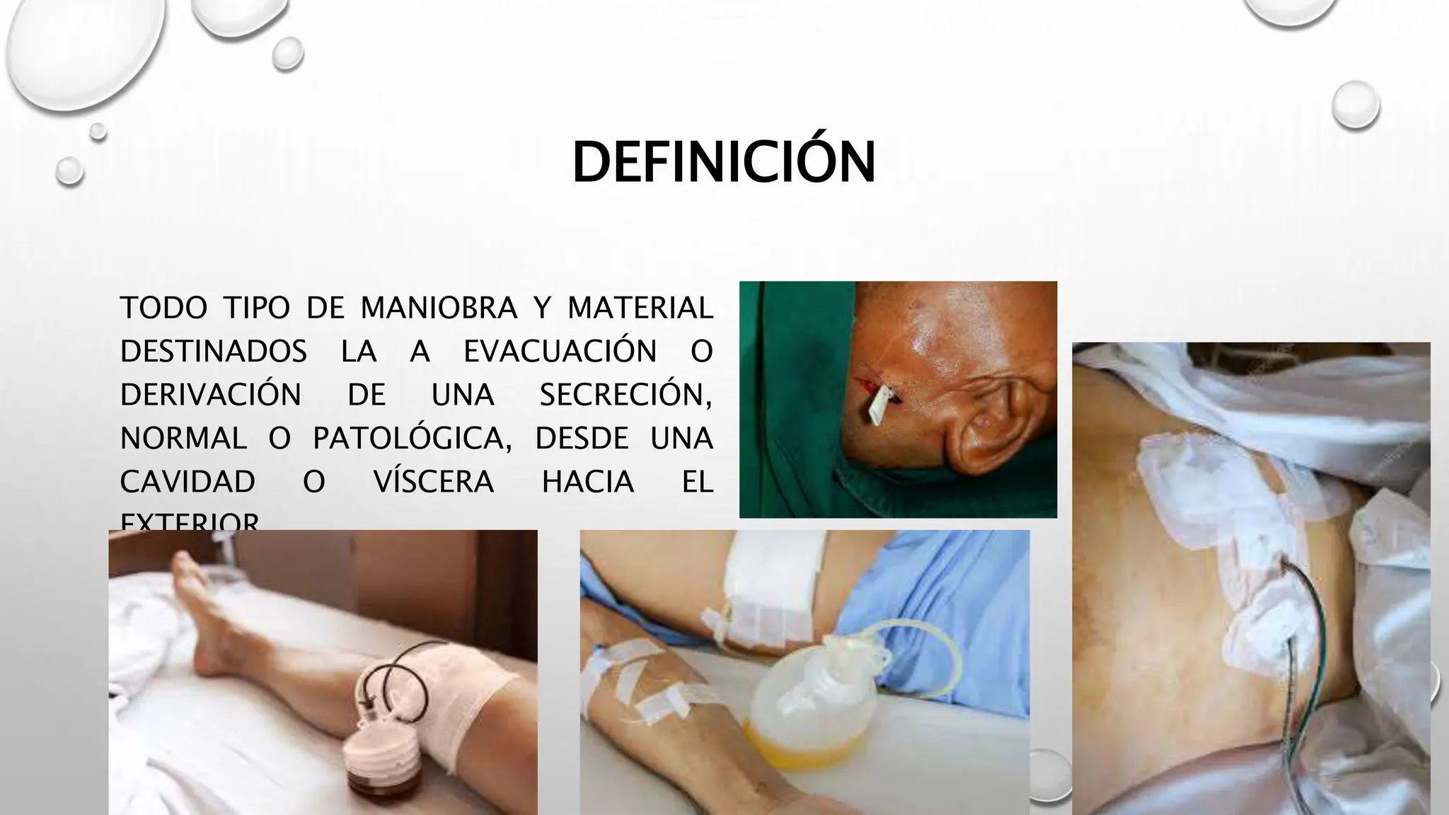 DRENAJES QUIRURGICOS, ENFERMERIA MEDICO QUIRURGICA | PPTX