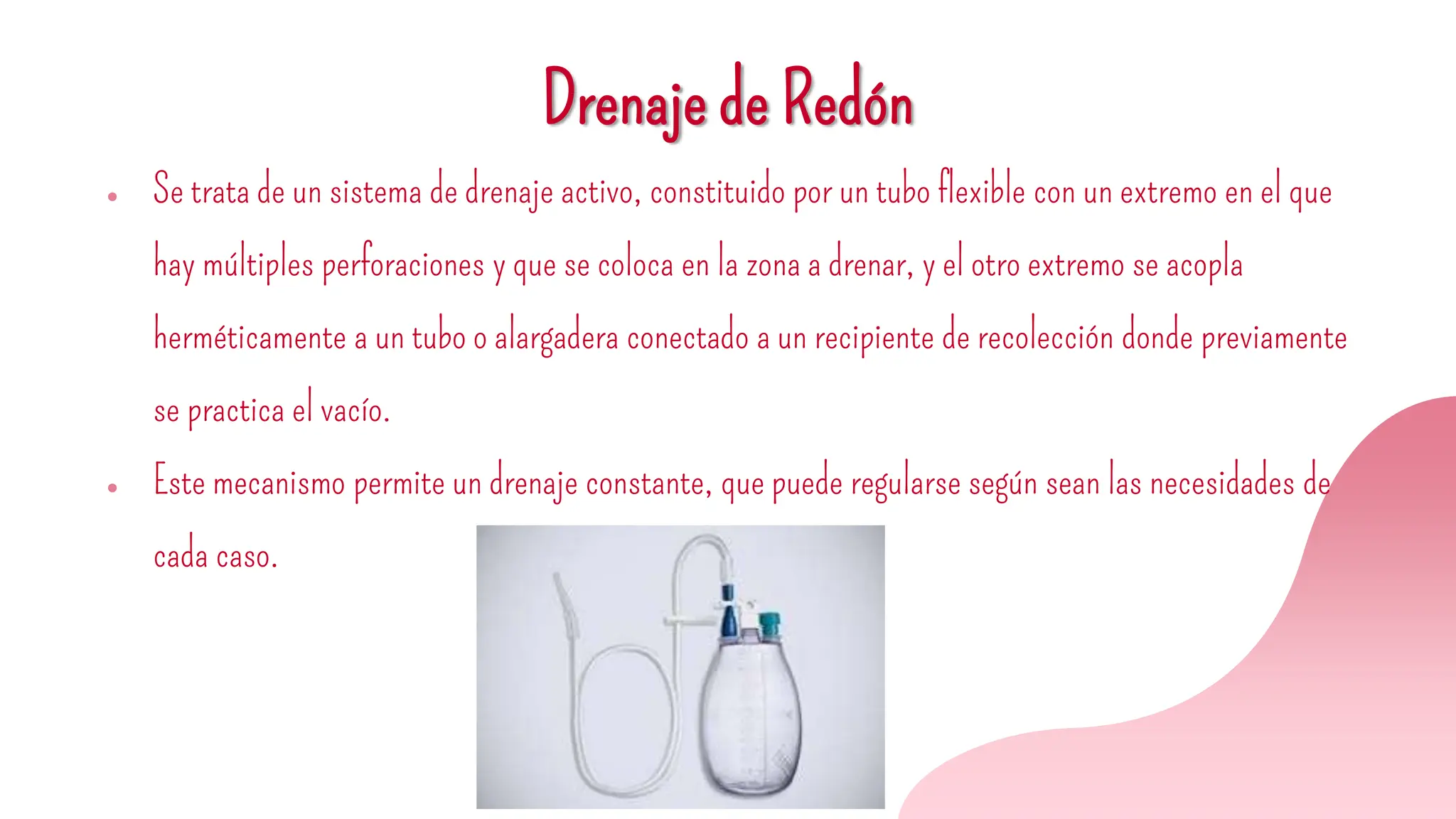 TIPOS DE DRENAJES QUIRURGICOS, FUNCION Y TIPO DE CIRUGIA | PPTX