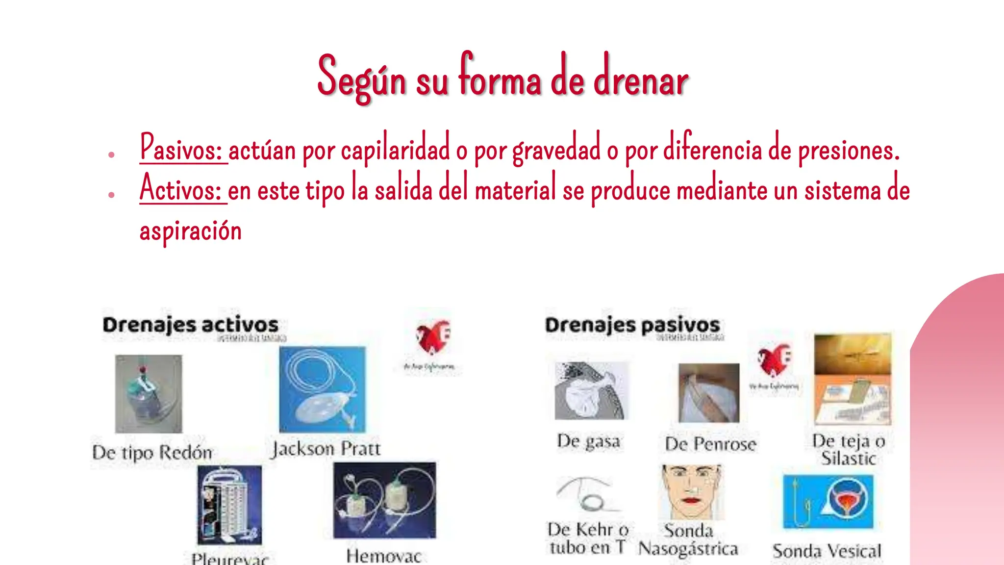 TIPOS DE DRENAJES QUIRURGICOS, FUNCION Y TIPO DE CIRUGIA | PPTX