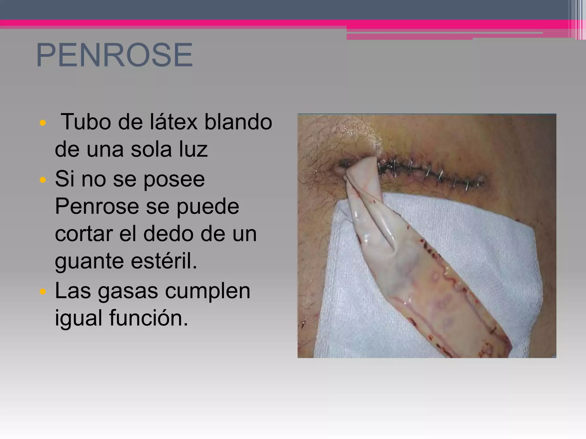 Drenajes y sondas | PPT