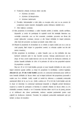 Drept familia contract matrimonial | PDF