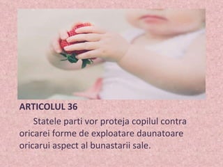 Drepturile copilului - grupa "mijlocie" | PPT