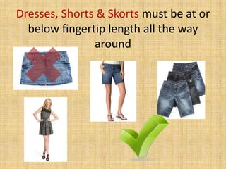 Dress code powerpoint 2013 2014(n) | PPTX