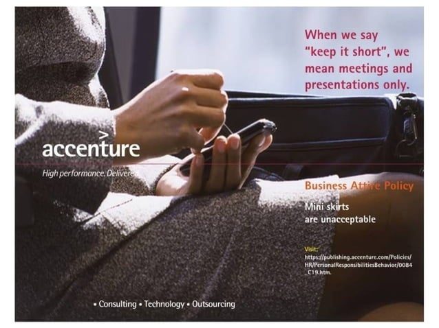 DressCode@ACCENTURE!!! | PPT