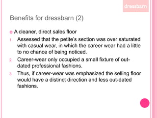 Dress Barn Ppt | PPTX