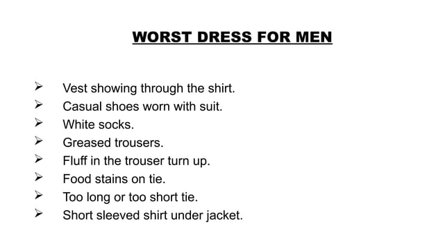 DRESS CODE for Classroom Facilitators.pptx