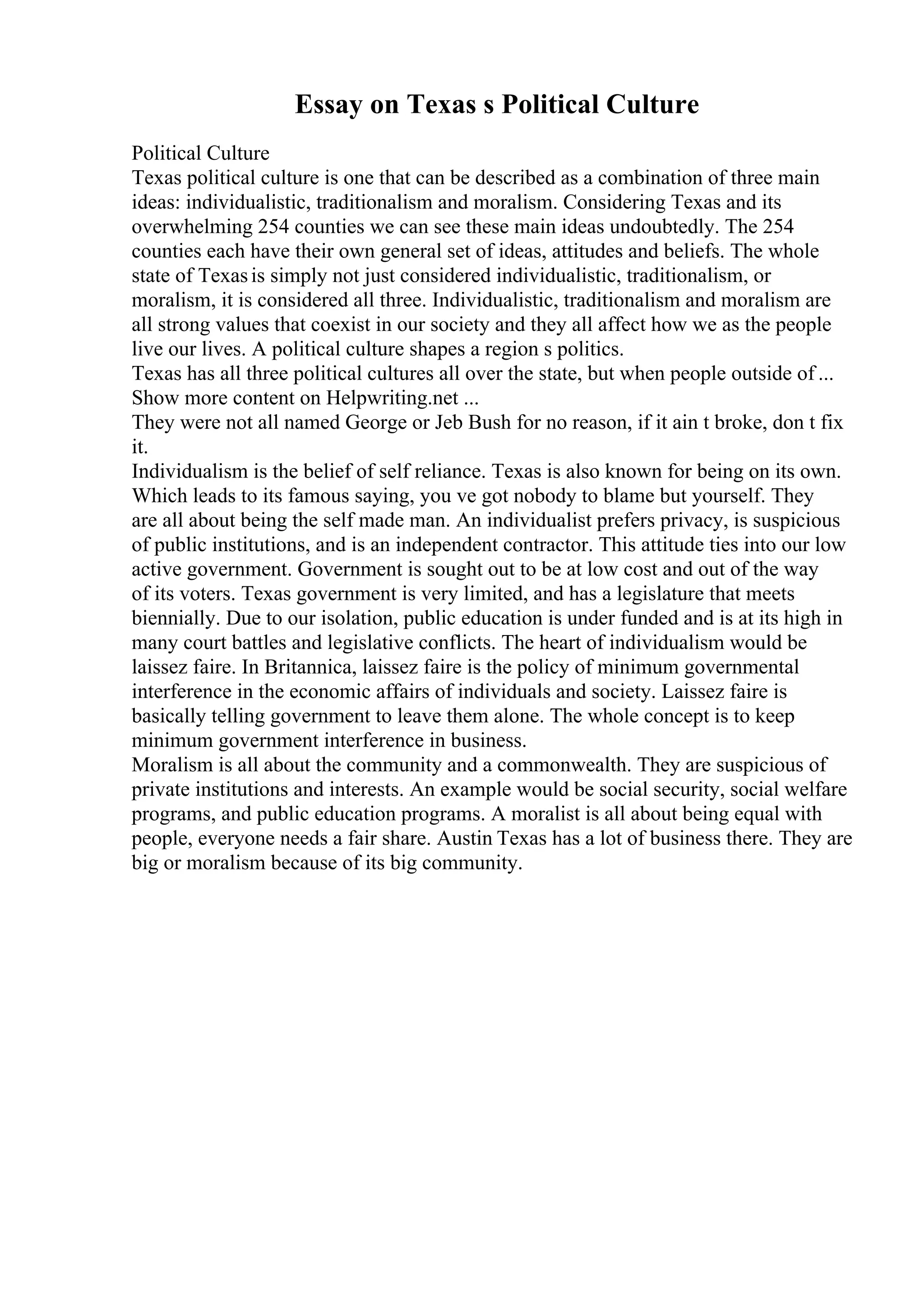 Dress Code Essay | PDF