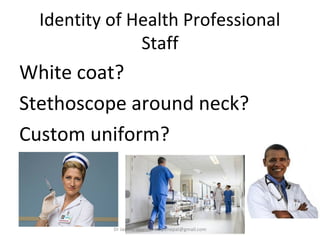 Dress code for health professionals | PPT