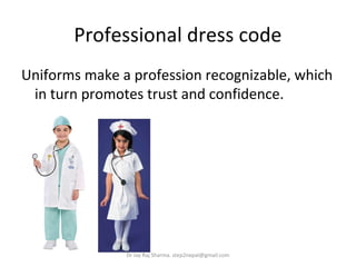 Dress code for health professionals | PPT