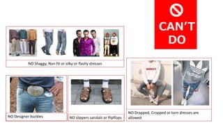 dress code for men | PPT