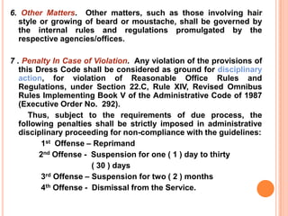 Dresscode gov't official and employees | PPT