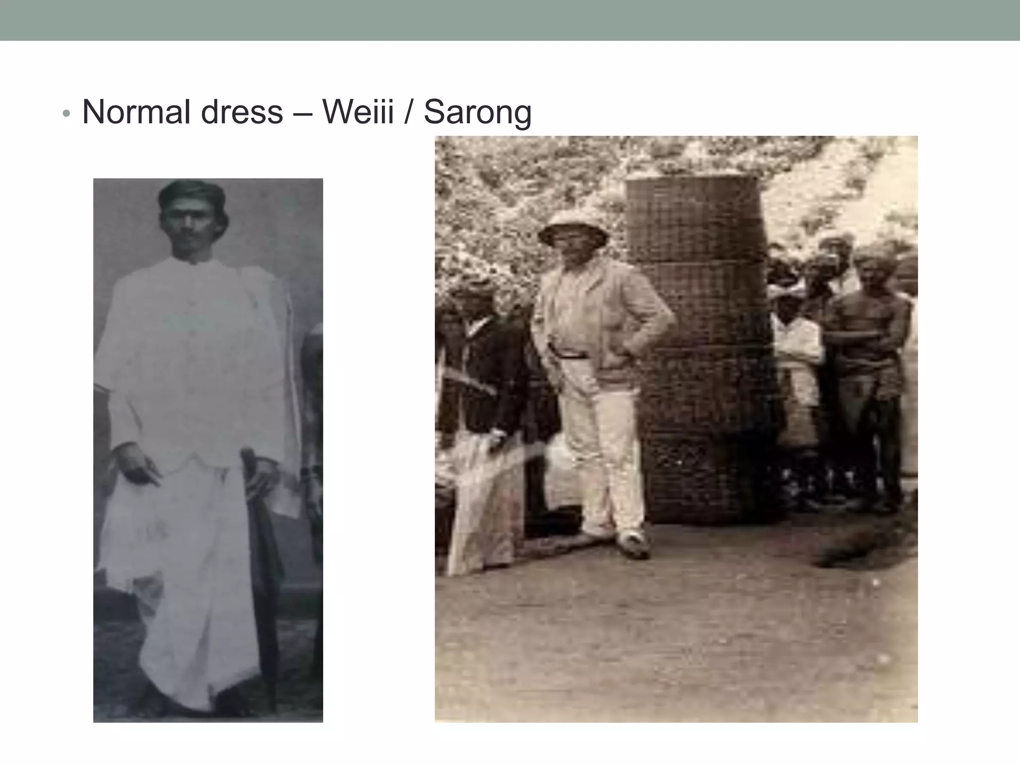 Dress code of Indian plantation labours | PPTX