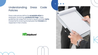 Sample Dress Code Policy of Organisation | PPT