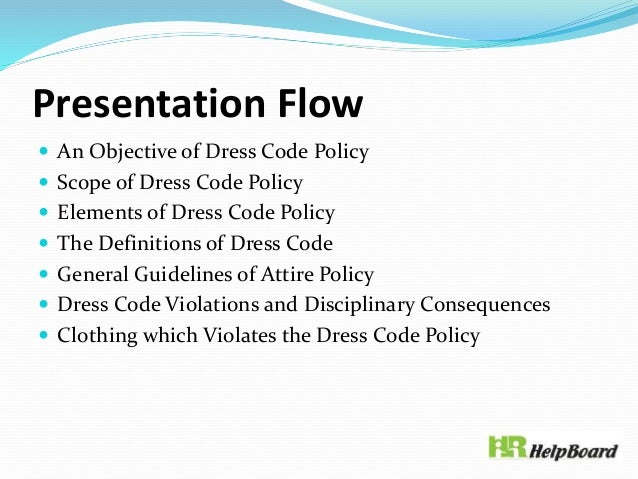 Dress Code Policy | PPTX