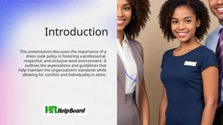 Dress Code Policy Template, Casual Dress Code | PPTX