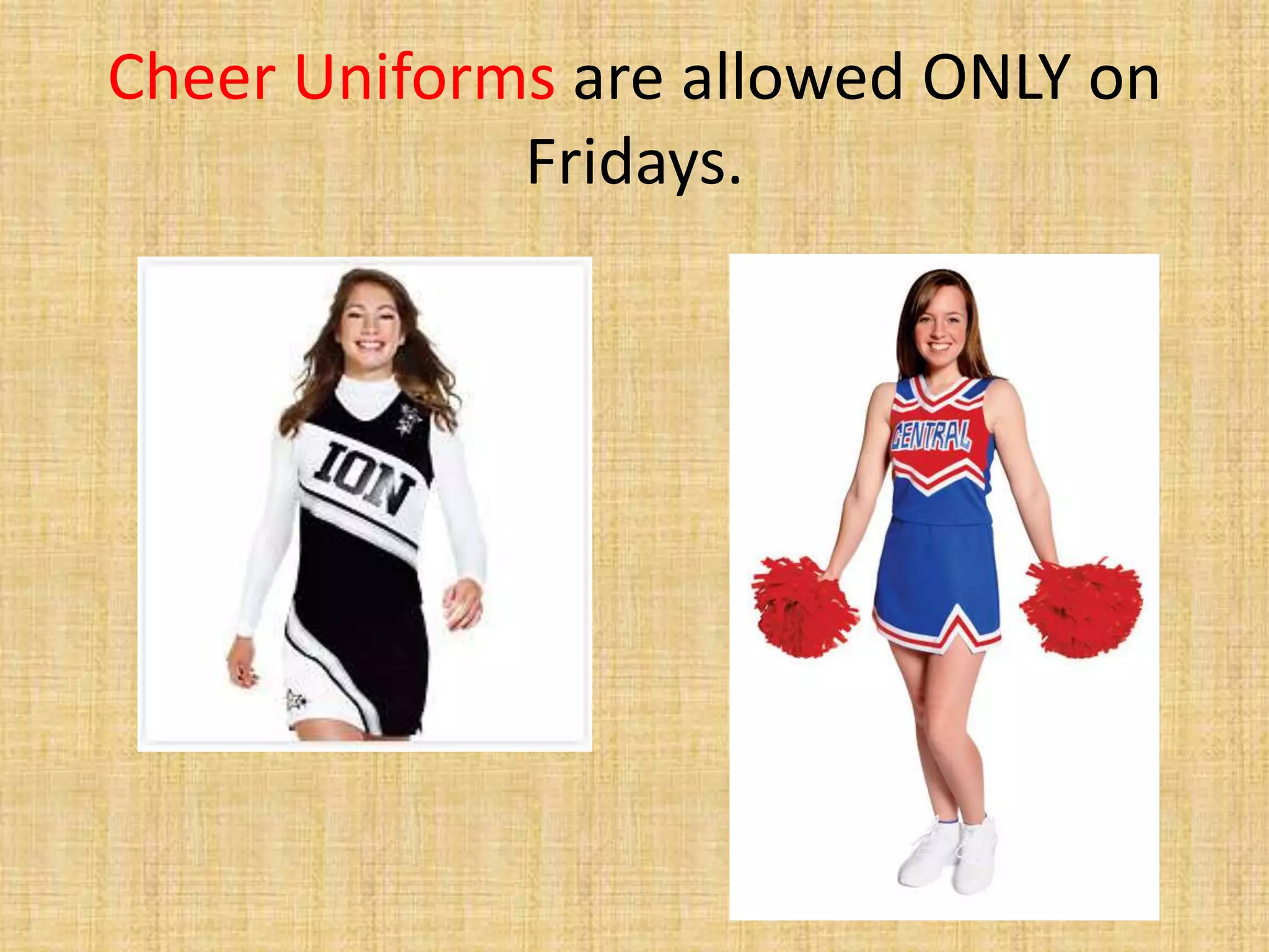 Dress code powerpoint 2013 2014 | PPTX