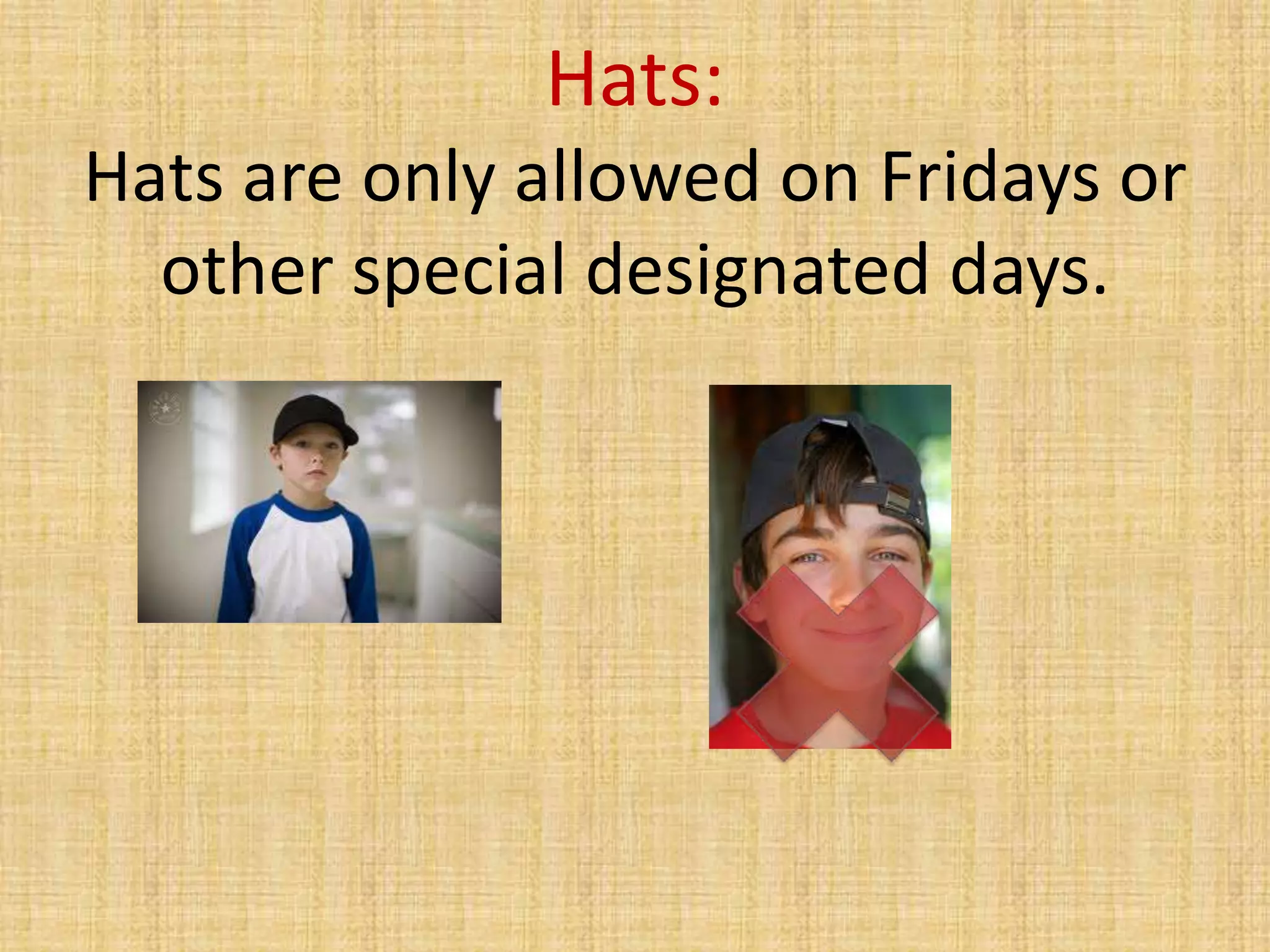 Dress code powerpoint 2013 2014 | PPTX