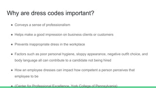 Dress Code Presentation | PPTX