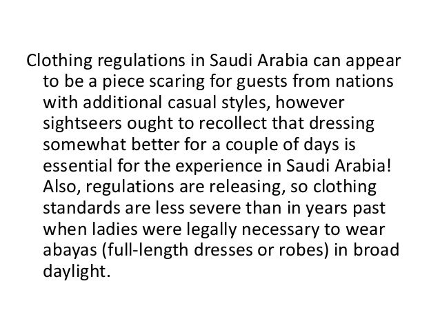 Dress Codes for Traveling to Saudi Arabia.pptx