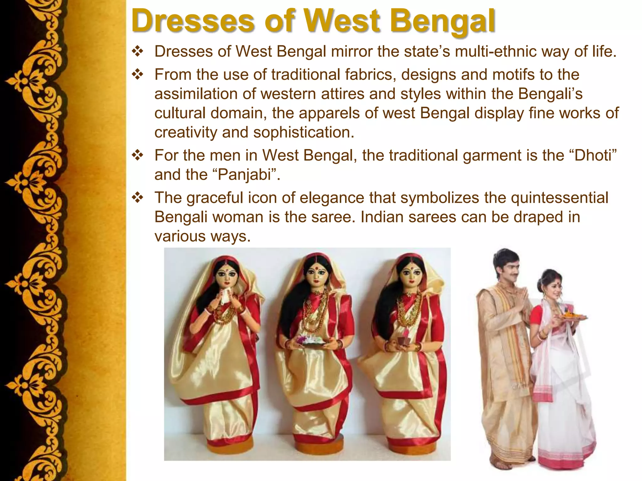 Dresses worn in different parts of India | PPTX